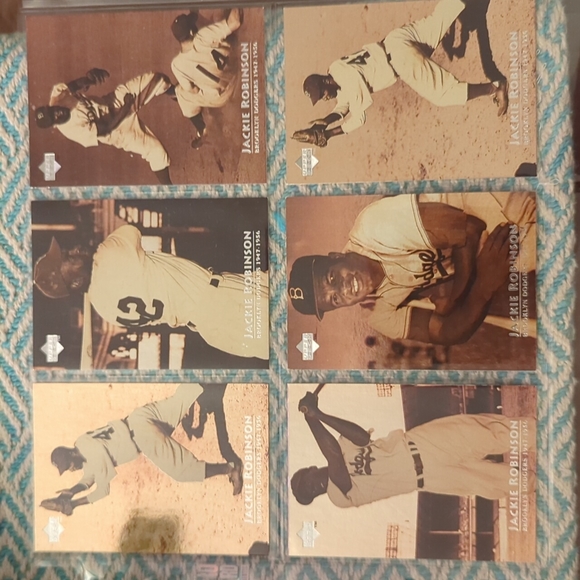 Upper Deck | Toys | Jackie Robinson Trading Cards | Poshmark